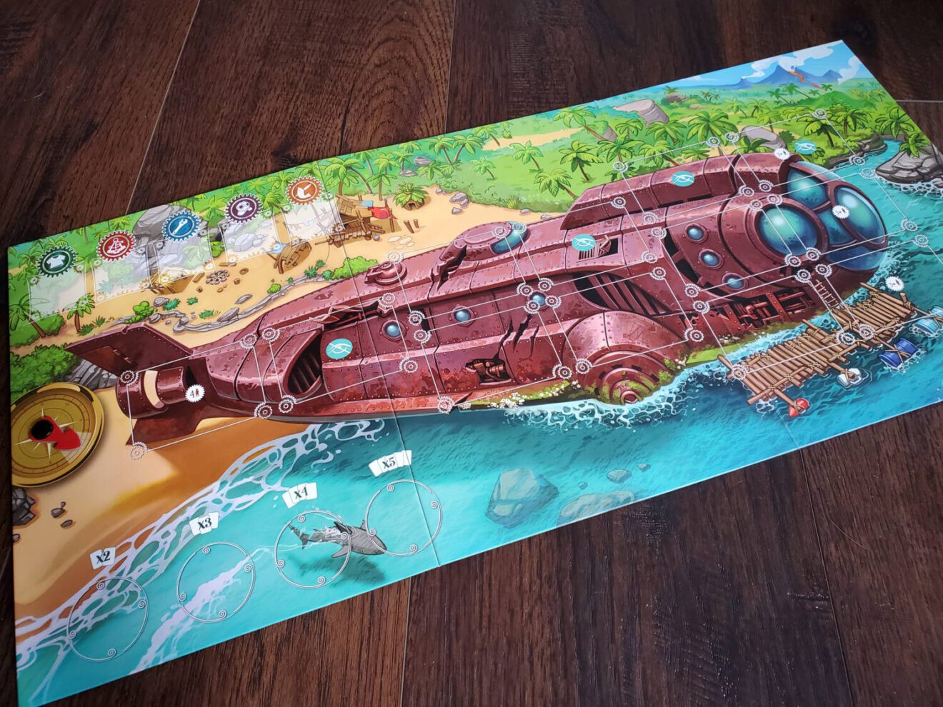 Nautilus Island Game Review – Meeple Mountain