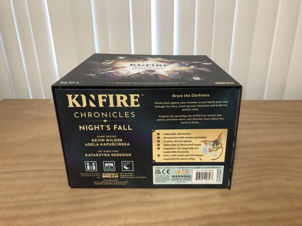 Kinfire Chronicles: Night’s Fall Game Review – Meeple Mountain