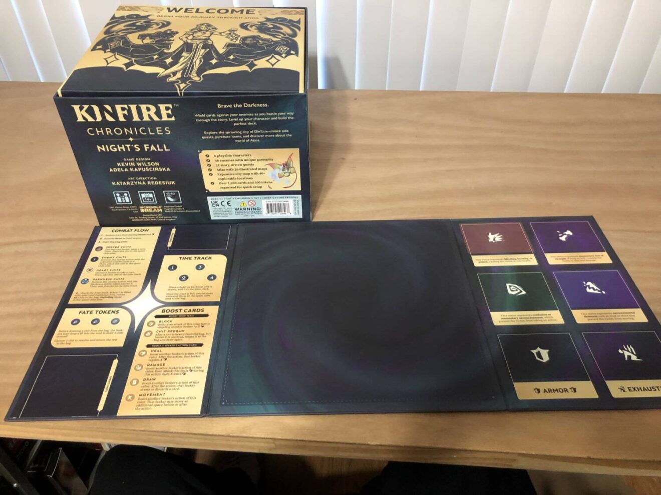 Kinfire Chronicles: Night’s Fall Game Review – Meeple Mountain