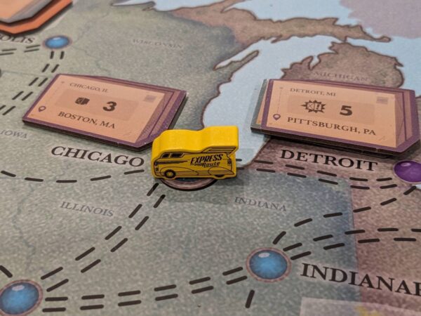 Express Route Game Review – Meeple Mountain