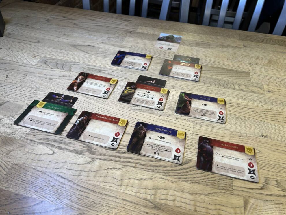20 Strong Game Review – Meeple Mountain