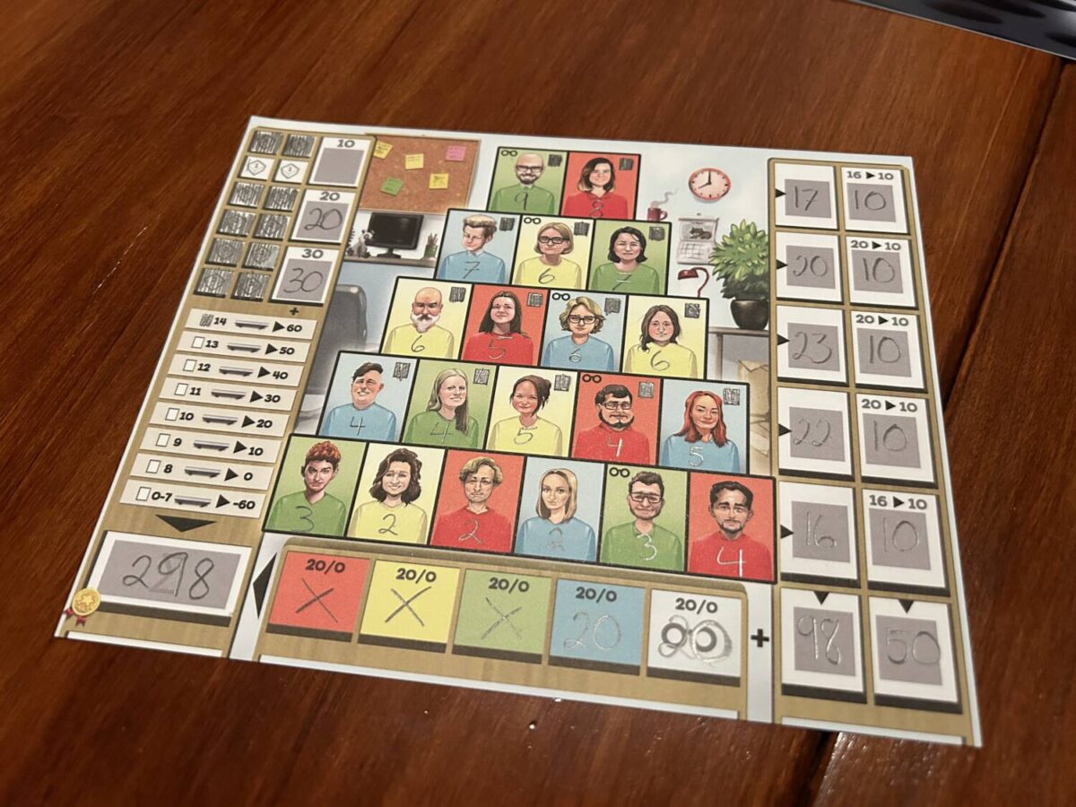 At the Office Game Review — Meeple Mountain
