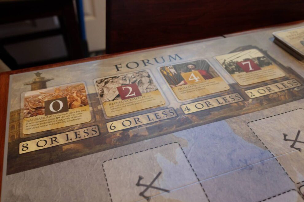 The Barracks Emperors Game Review – Meeple Mountain