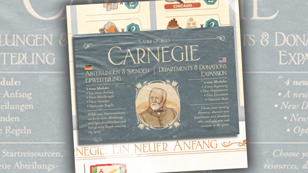 Carnegie: Departments and Donations Game Review – Meeple Mountain