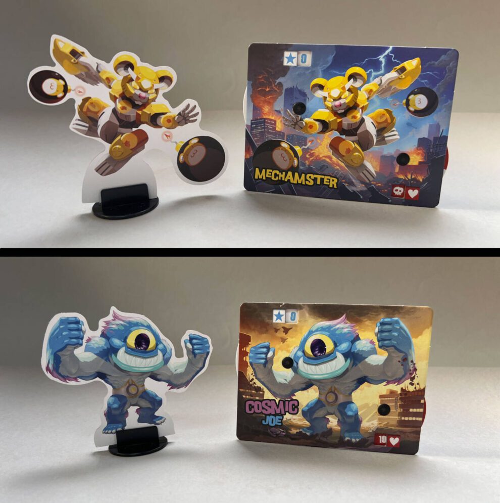 King of Tokyo: Origins Game Review – Meeple Mountain