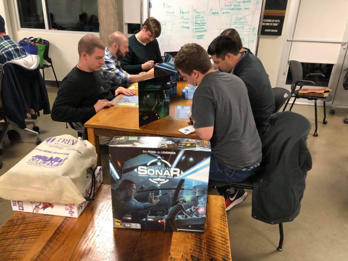 Board Game Step Ladder - Blind in the Water — Meeple Mountain