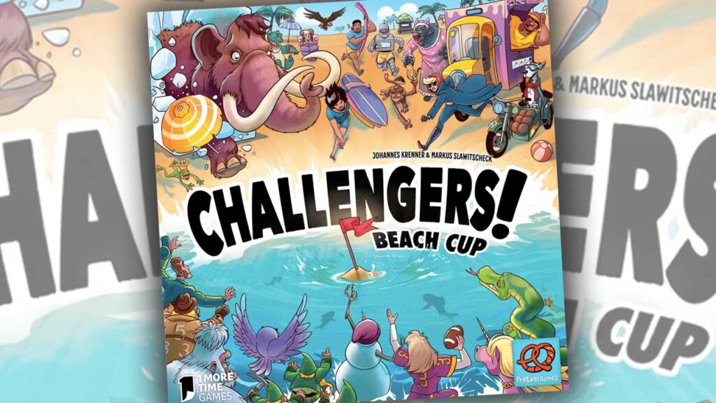 Challengers! Beach Cup Game Review – Meeple Mountain