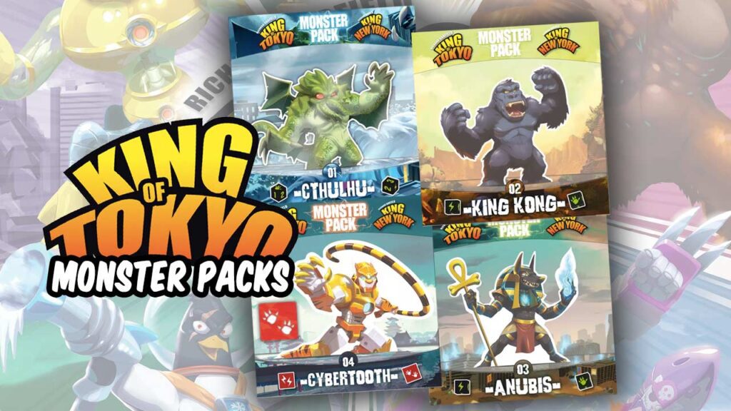 King of Tokyo Monster Packs – Meeple Mountain