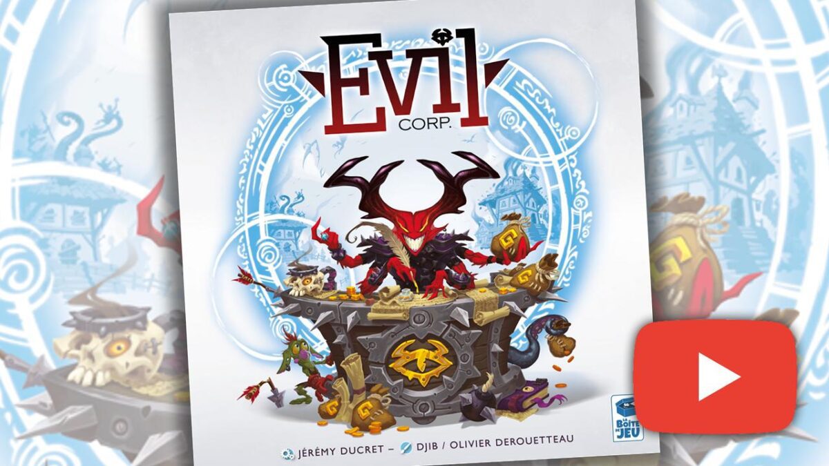 Evil Corp. Game Video Review – Meeple Mountain