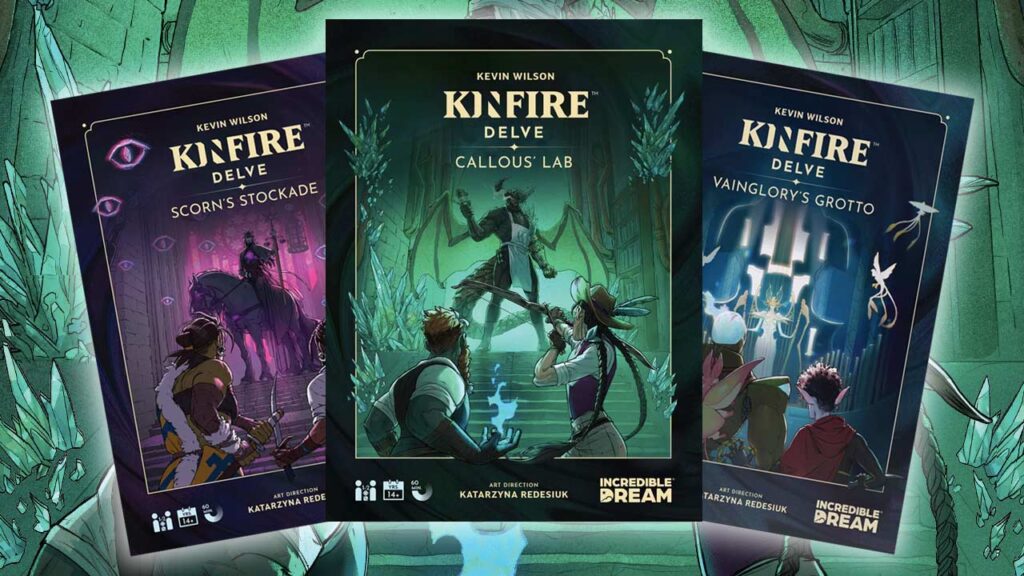 Kinfire Delve Game Review – Meeple Mountain