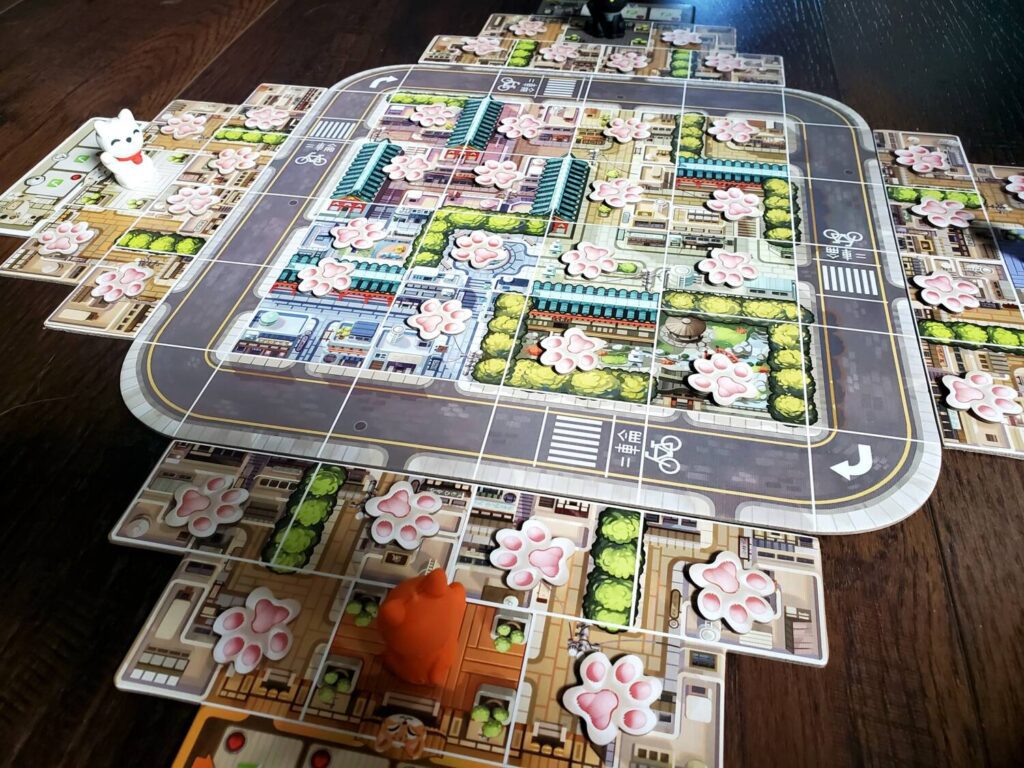 Kyoto no Neko Game Review – Meeple Mountain