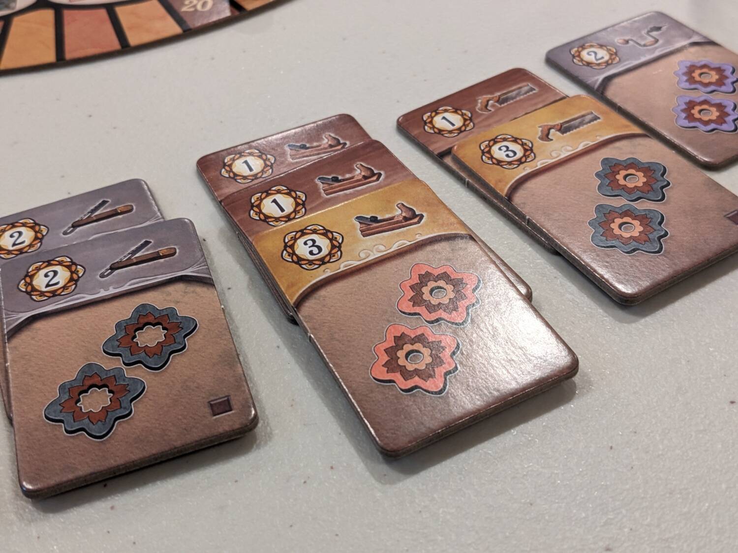 Intarsia Game Review – Meeple Mountain