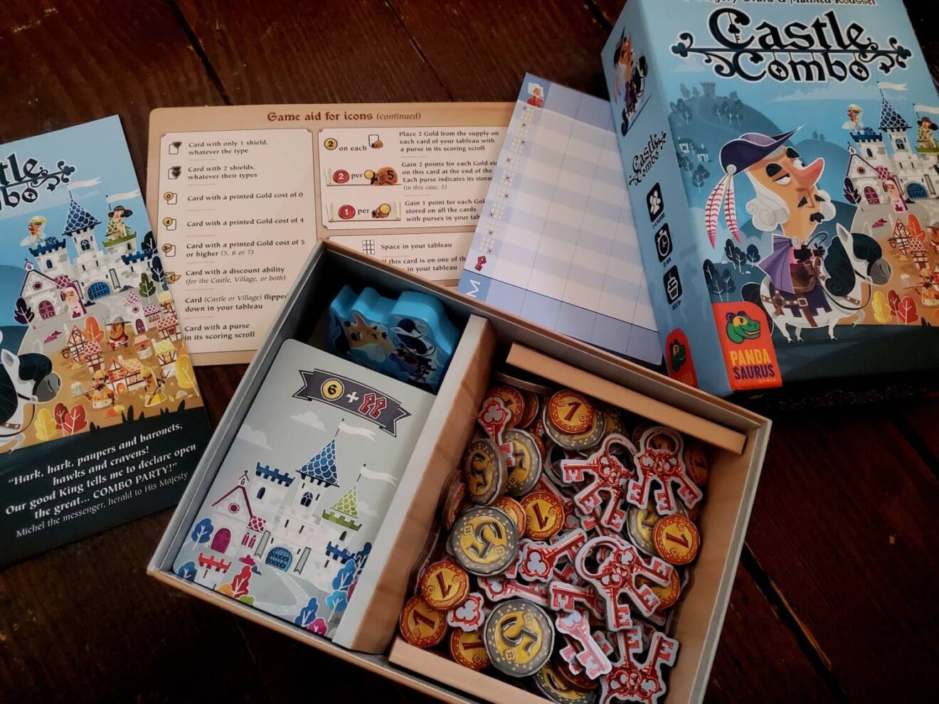 Castle Combo Game Review – Meeple Mountain