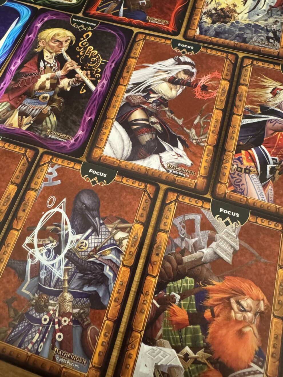 Pathfinder Remastered Spell Cards Preview – Meeple Mountain