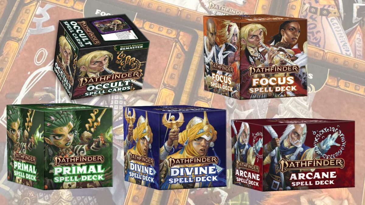 Pathfinder Remastered Spell Cards Preview – Meeple Mountain