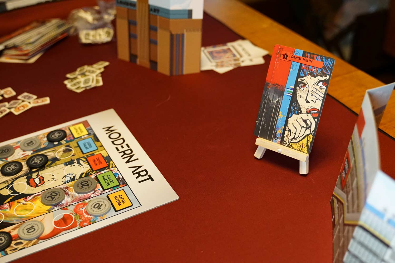 Modern Art Game Review – Meeple Mountain