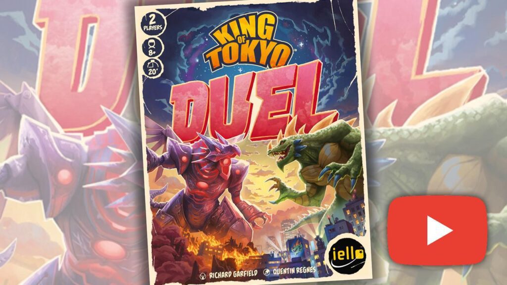 King of Tokyo Duel Game Video Review – Meeple Mountain
