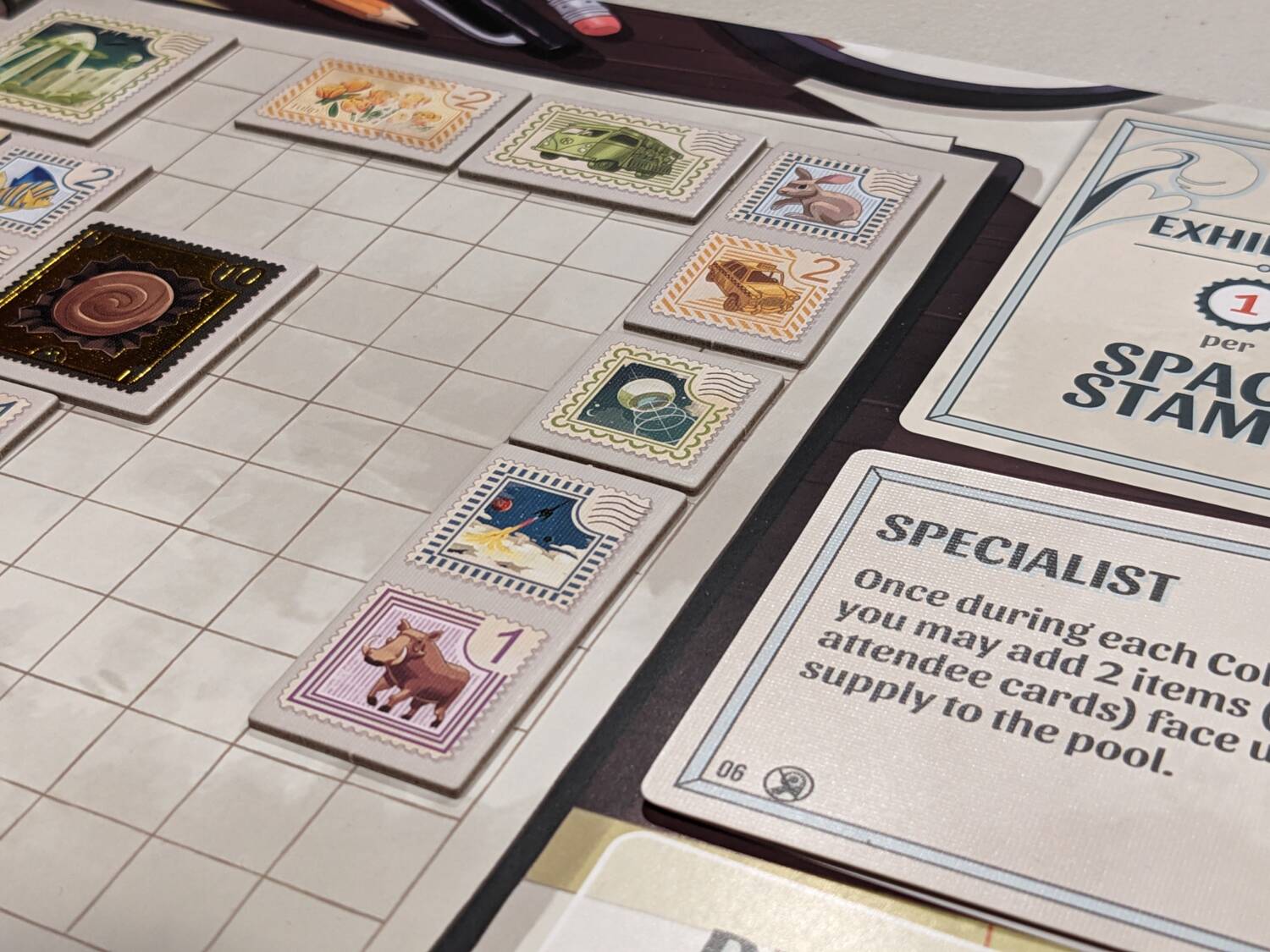 Stamp Swap Game Review – Meeple Mountain
