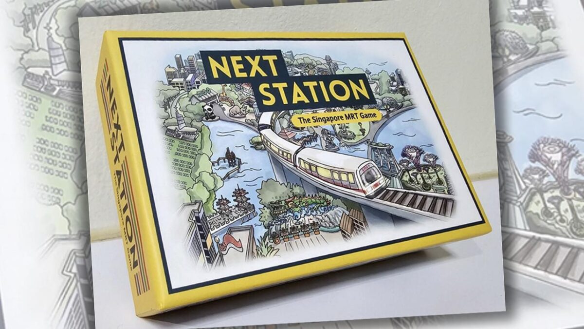 Next Station: The Singapore MRT Game – Meeple Mountain