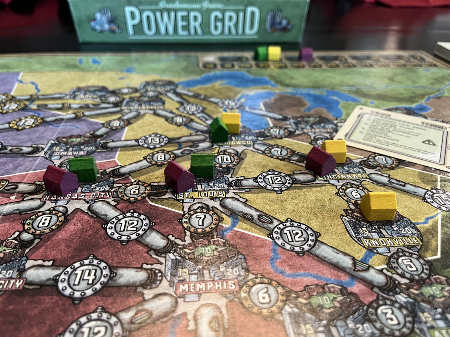 Power Grid Game Review – Meeple Mountain