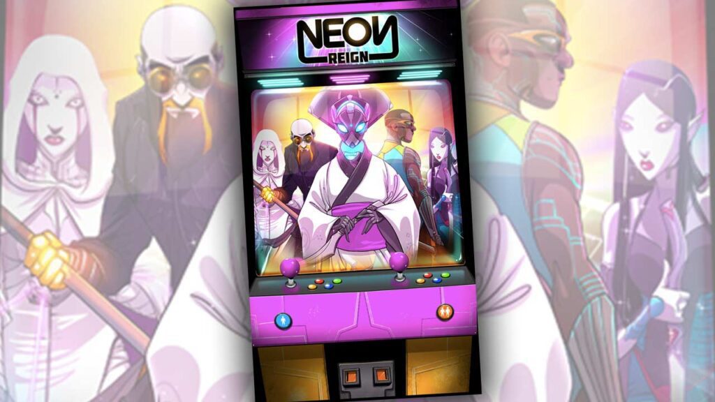 Neon Reign Game Review – Meeple Mountain