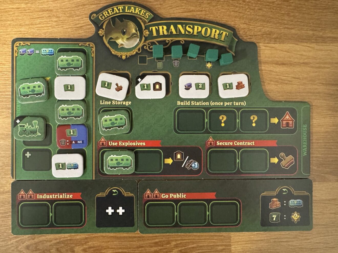 Lightning Train Game Review – Meeple Mountain