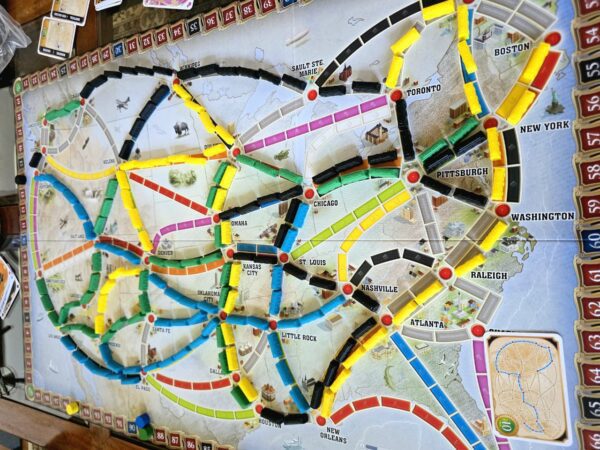 Ticket to Ride (Refresh) Game Review – Meeple Mountain