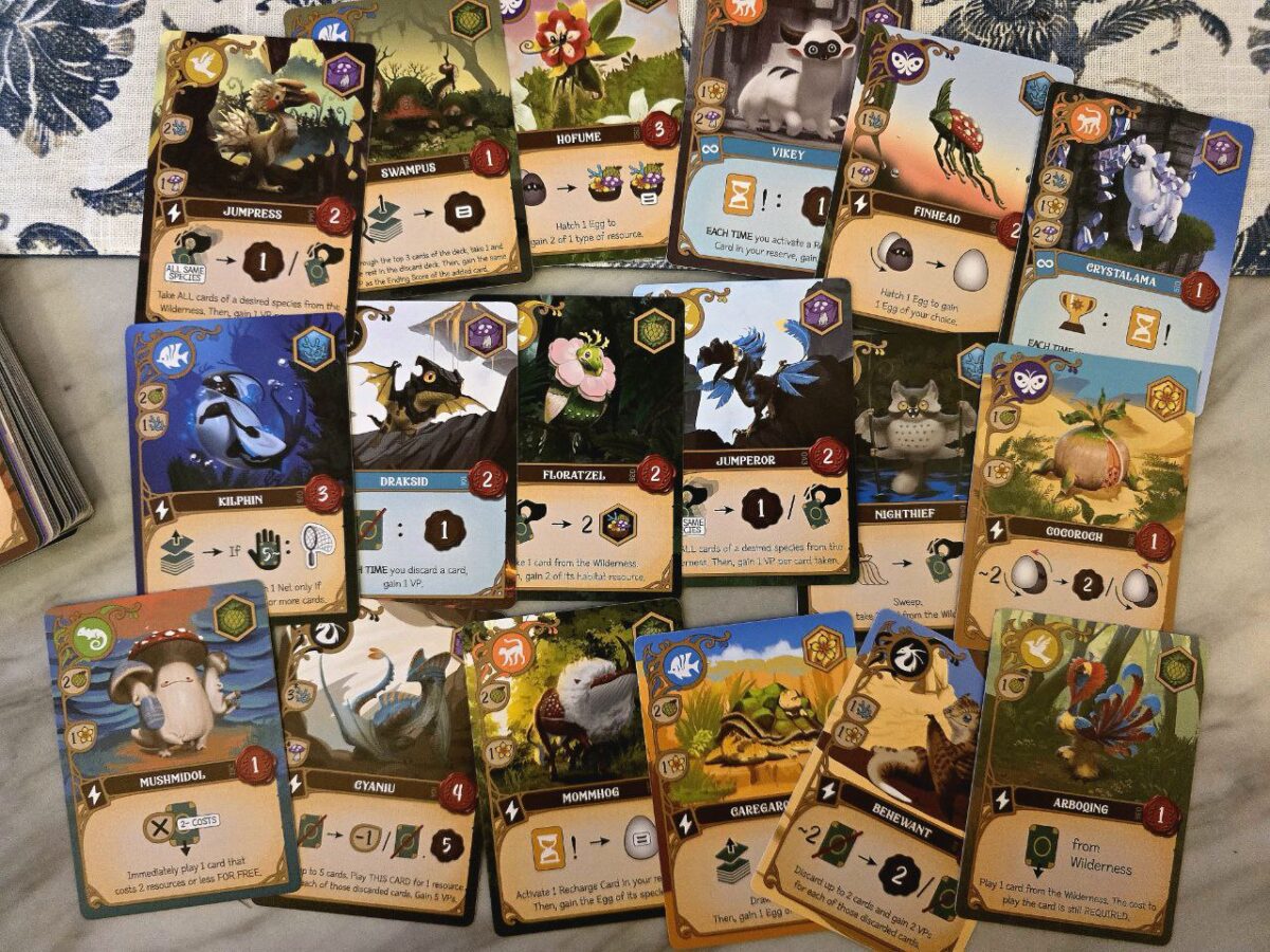 Wondrous Creatures Game Review – Meeple Mountain