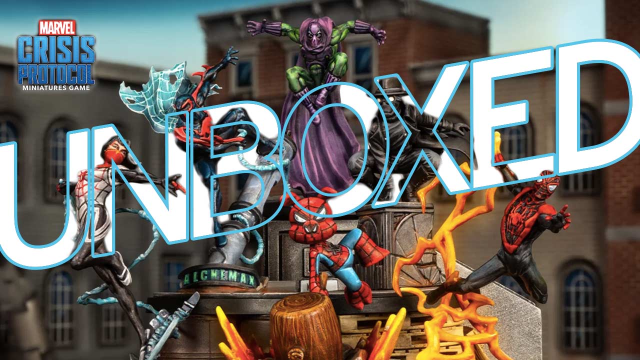 Marvel: Crisis Protocol – The Spiderverse Expands (Unboxing) – Meeple ...