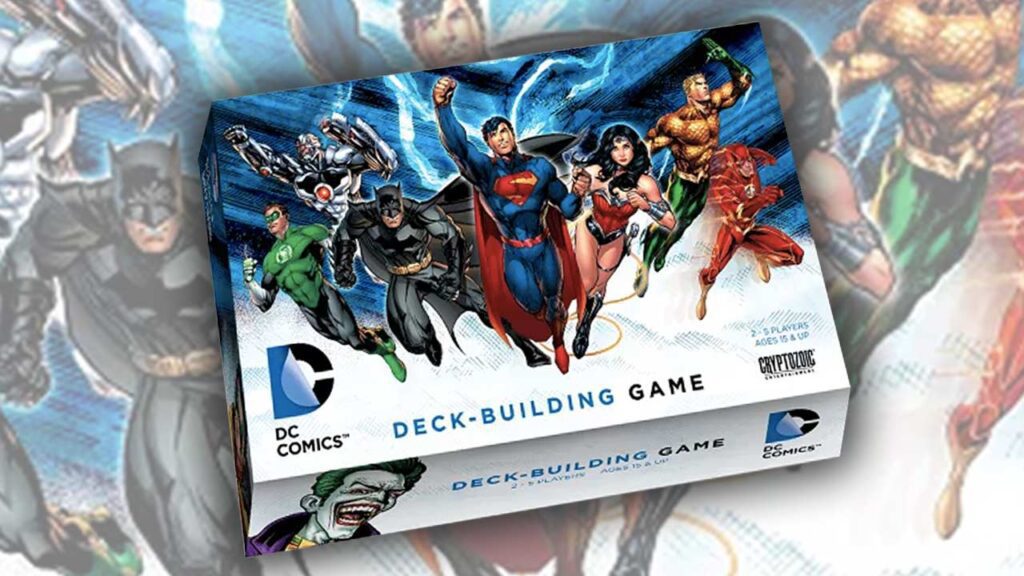 DC Deck-Building Game Review – Meeple Mountain