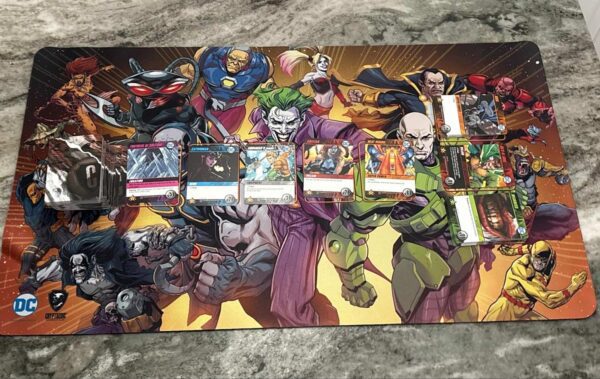 DC Deck-Building Game Review – Meeple Mountain